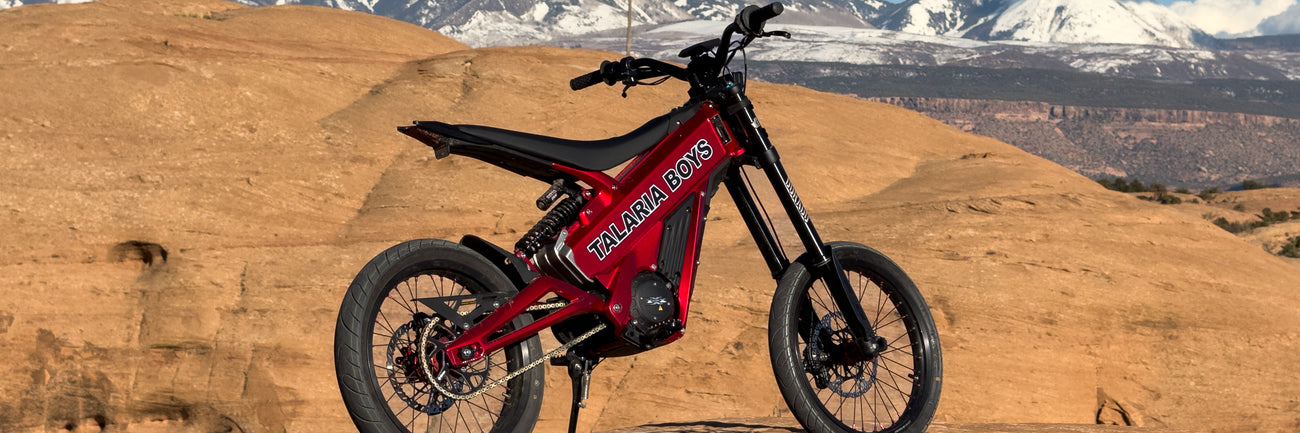 Talaria Boys 72v Talaria XXX Red edition