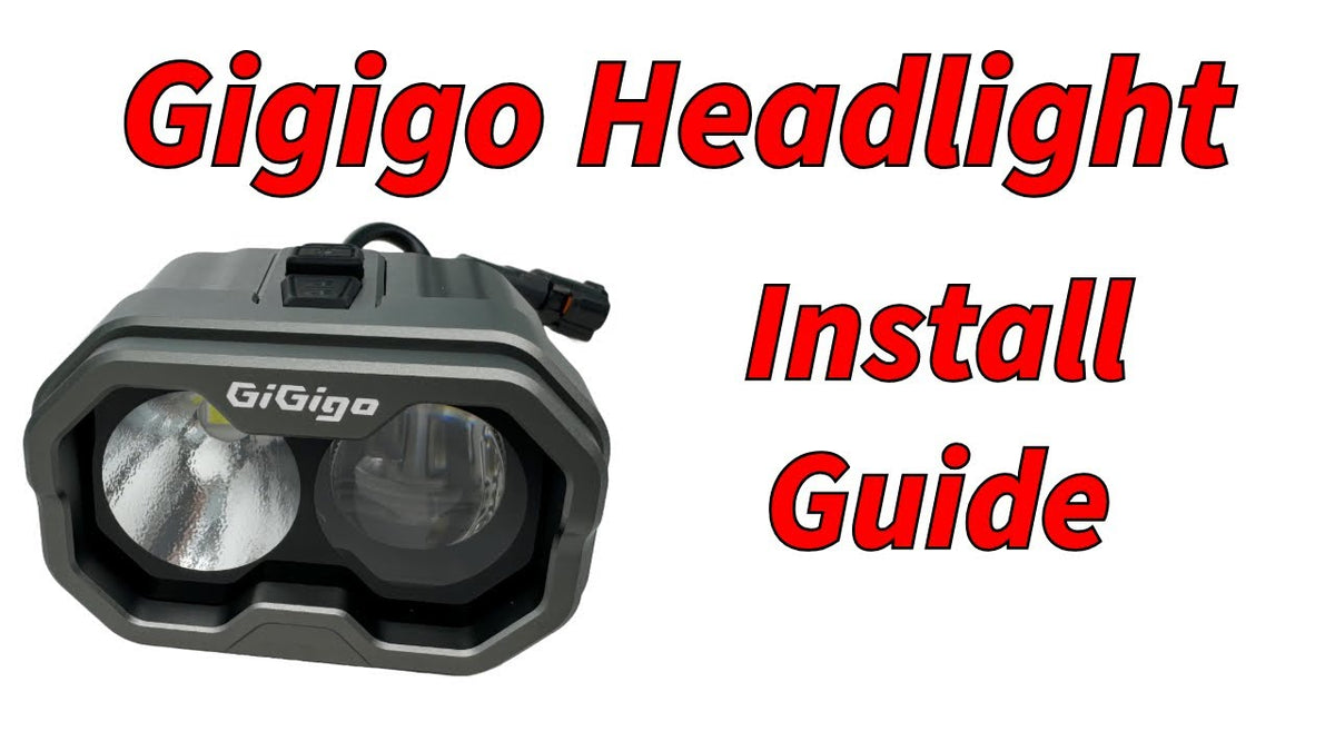 Gigigo Upgraded E-Moto Headlight
